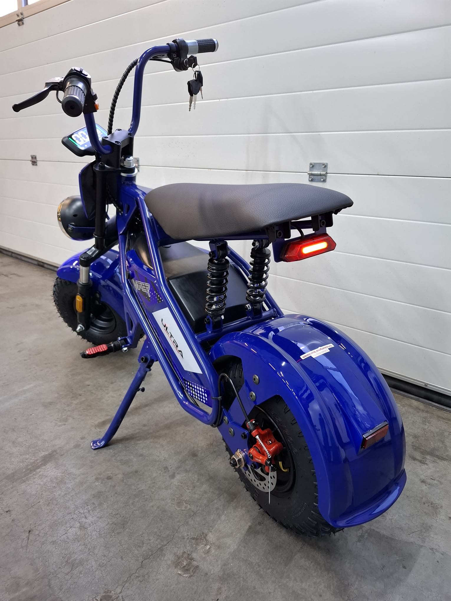 ULTRA Viper 48V E-scooter E-chopper Oranje - DSL Motoren